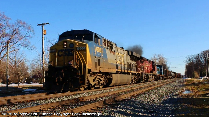 CSX 603, CP 9640, & CSX 1301